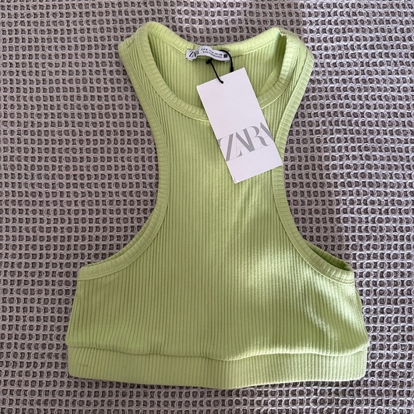 Zara | Tops | Nwt Zara Cropped Tank Top | Poshmark